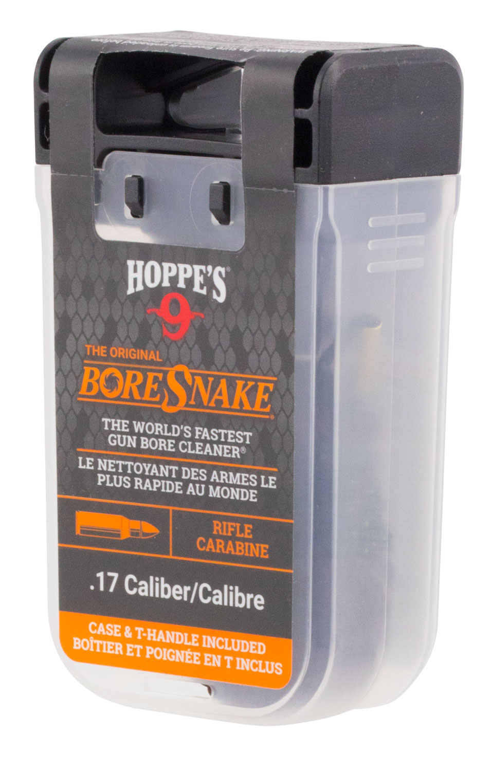 Hoppes 24010D Boresnake Den Bore Cleaner .17 Caliber Centerfire ...