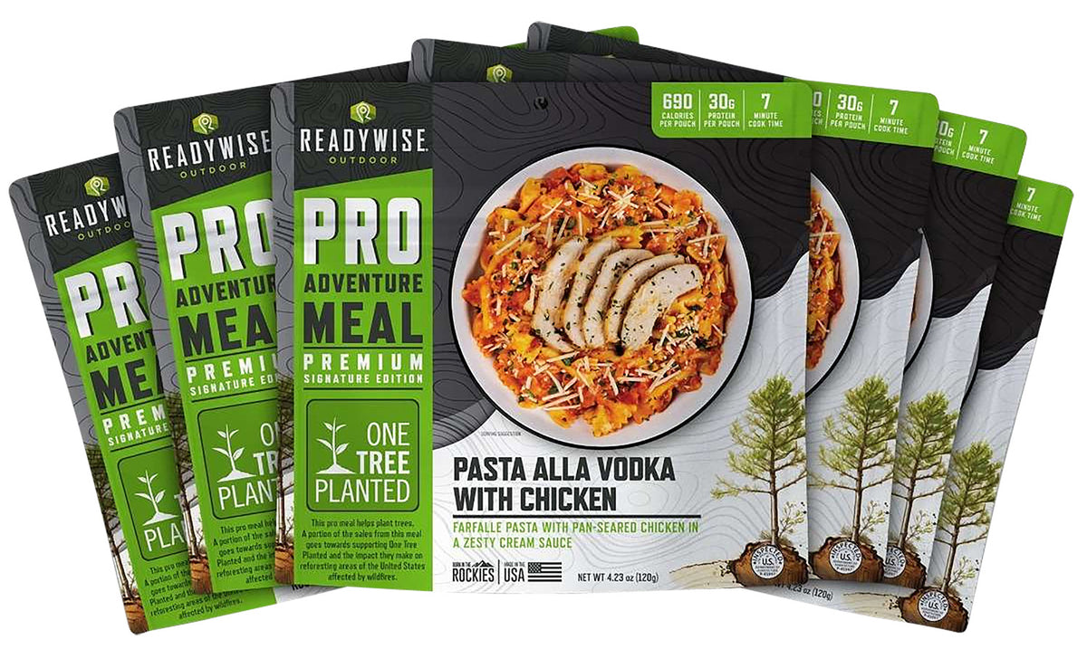 Wise Foods RW05196 Outdoor Food Kit Pasta Alla Vodka With Chicken 6 Pa ...