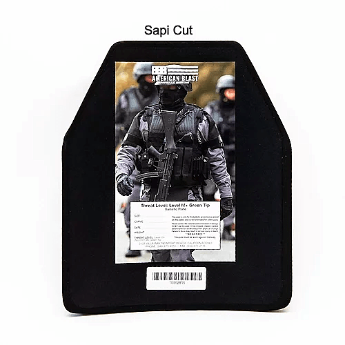Level III+ Green Tip Plate 3.6 Lbs Ballistic Plate – AmericanBlastSystems